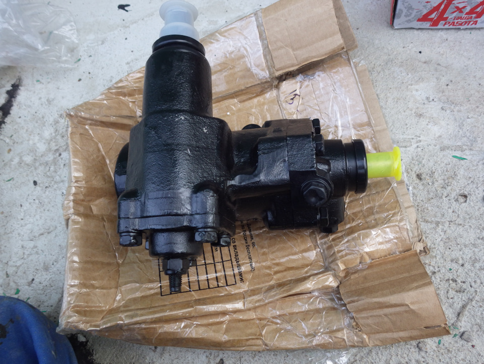 Рулевой механизм с ГУР YuBei — УАЗ 3159, 2,7 л, 2002 года | запчасти | DRIVE2