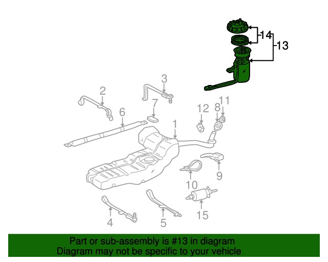 A1634703594 Насос бака топливного Mercedes | Запчасти на DRIVE2
