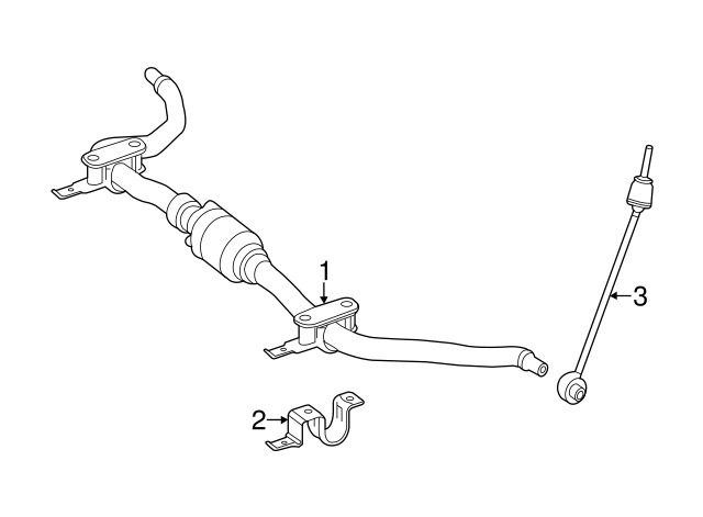 A1663202811 Стабилизатор подвески Mercedes | Запчасти на DRIVE2