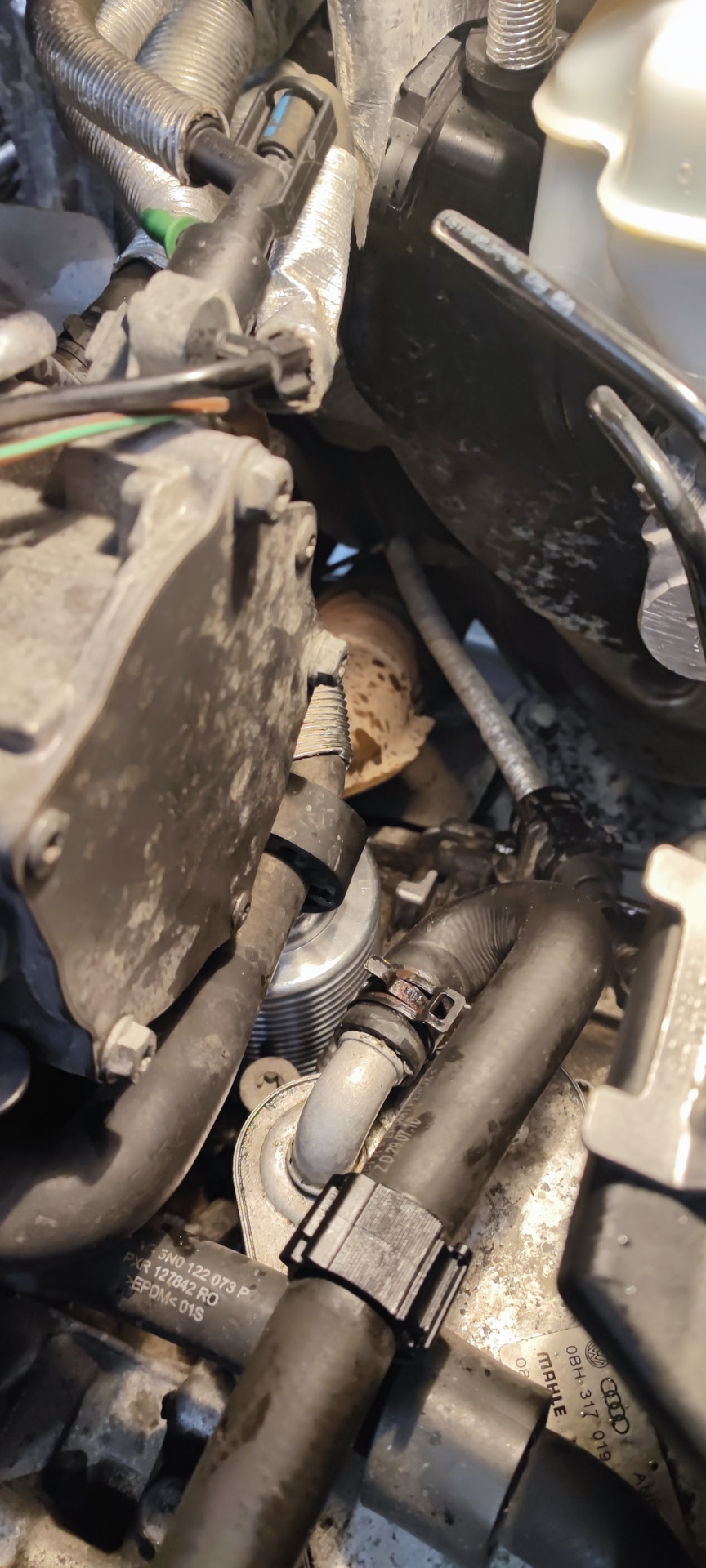 5N0122073P Водяной шланг с быст VAG | Запчасти на DRIVE2