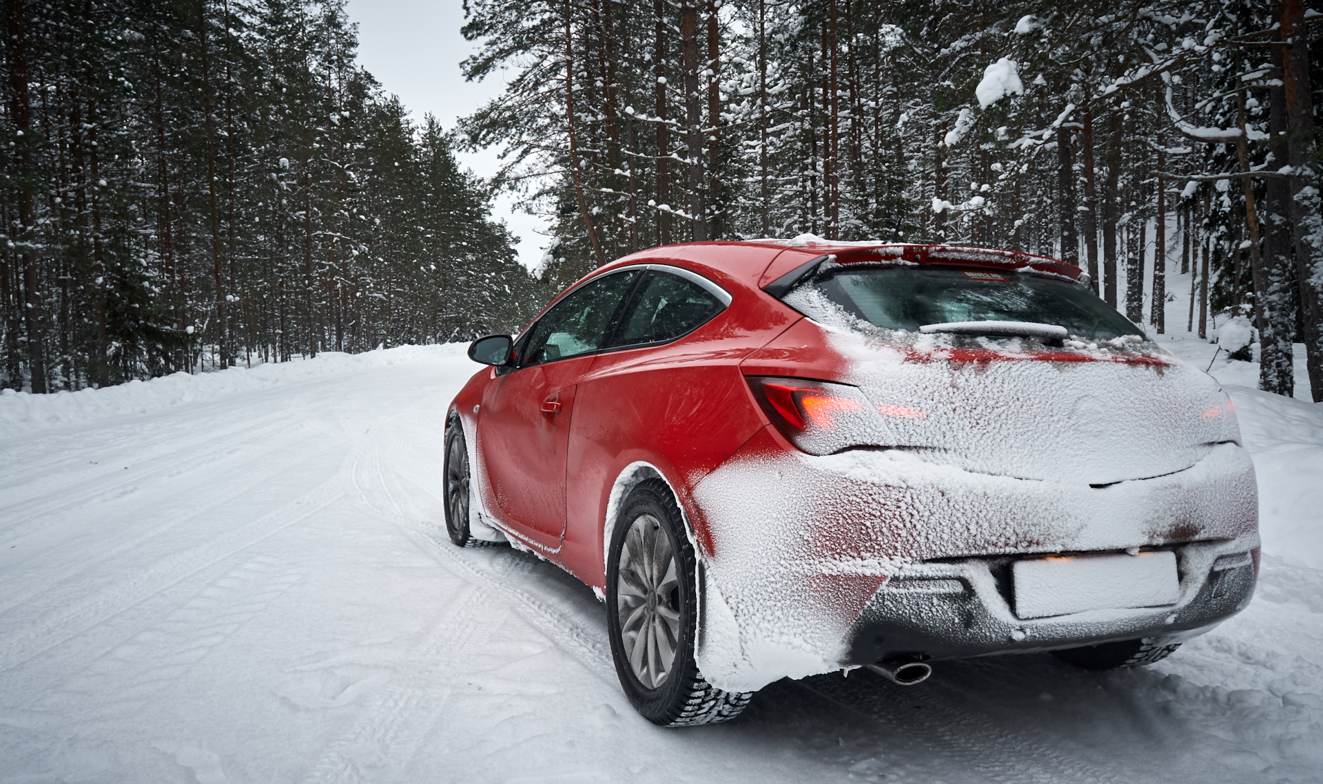 Чип-тюнинг, порядок в багажнике и регулировка ламп. — Opel Astra J GTC ...