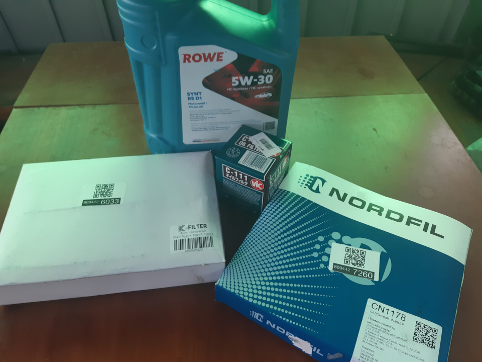 Проведение ТО и улучшайзинг — Chery Tiggo 4, 1,5 л, 2021 года ...