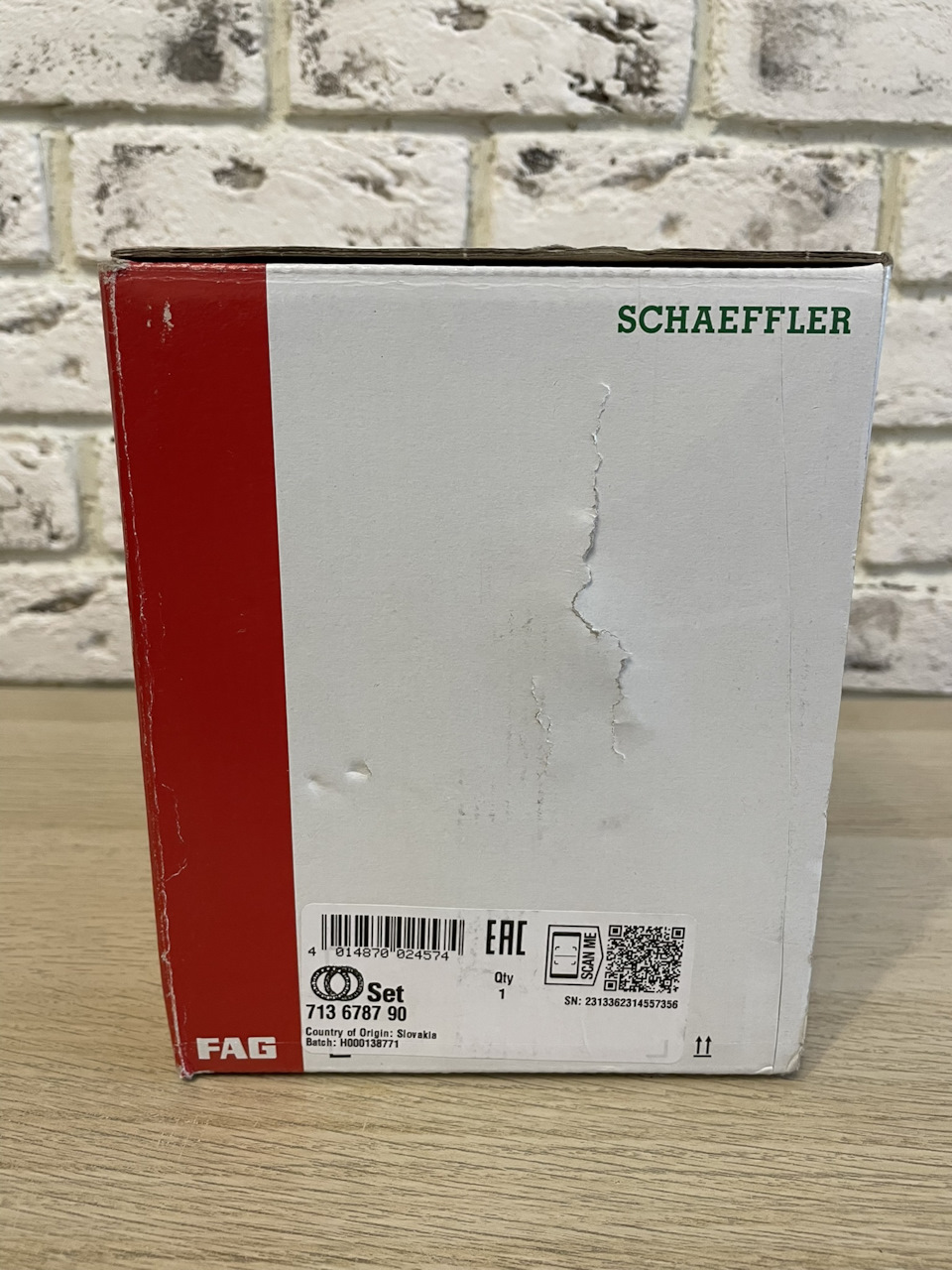 713678790 Комплект подшипника колеса FAG | Запчасти на DRIVE2