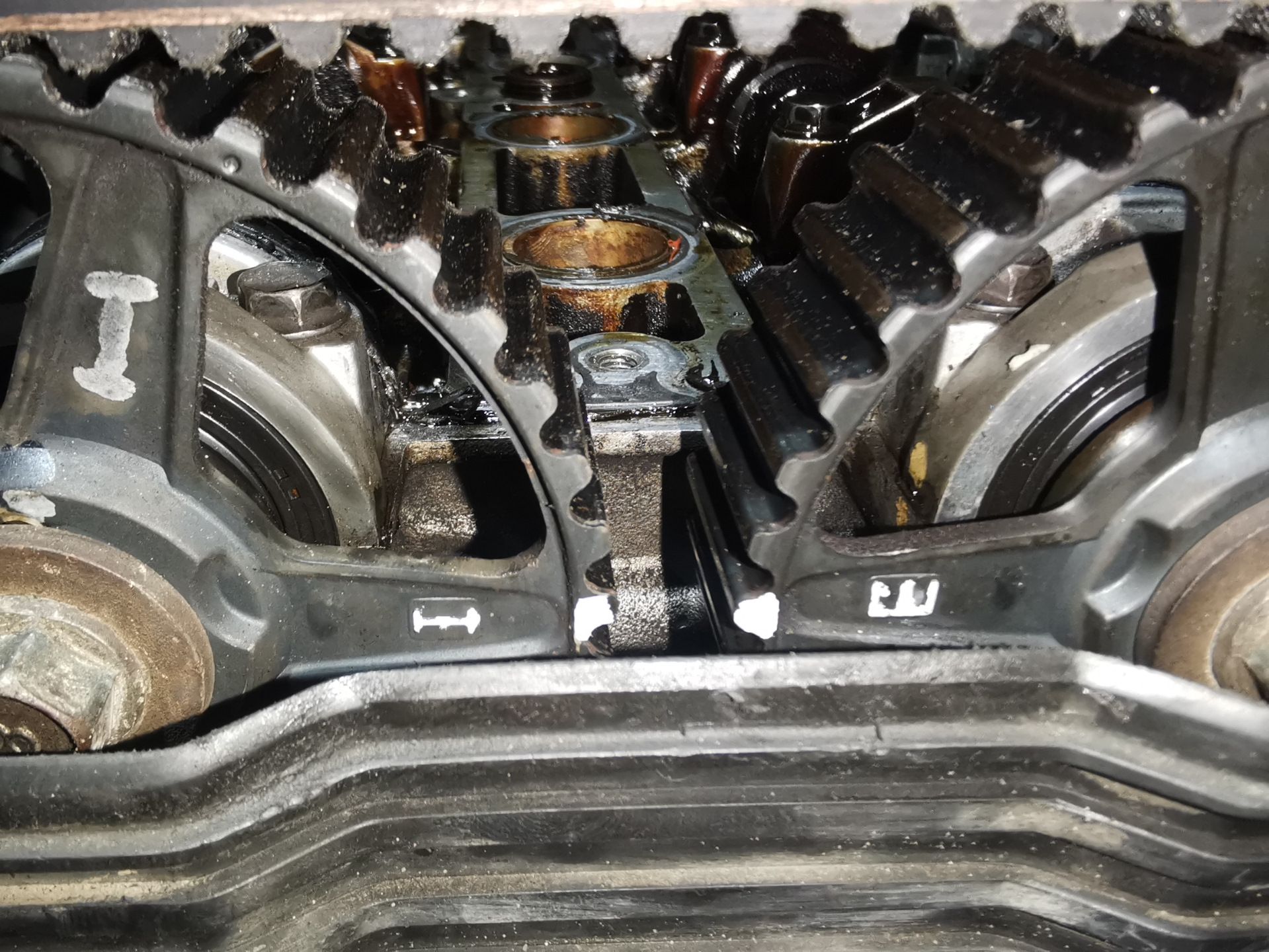 ГРМ — Mazda 626 IV (GE), 1,8 л, 1996 года | плановое ТО | DRIVE2