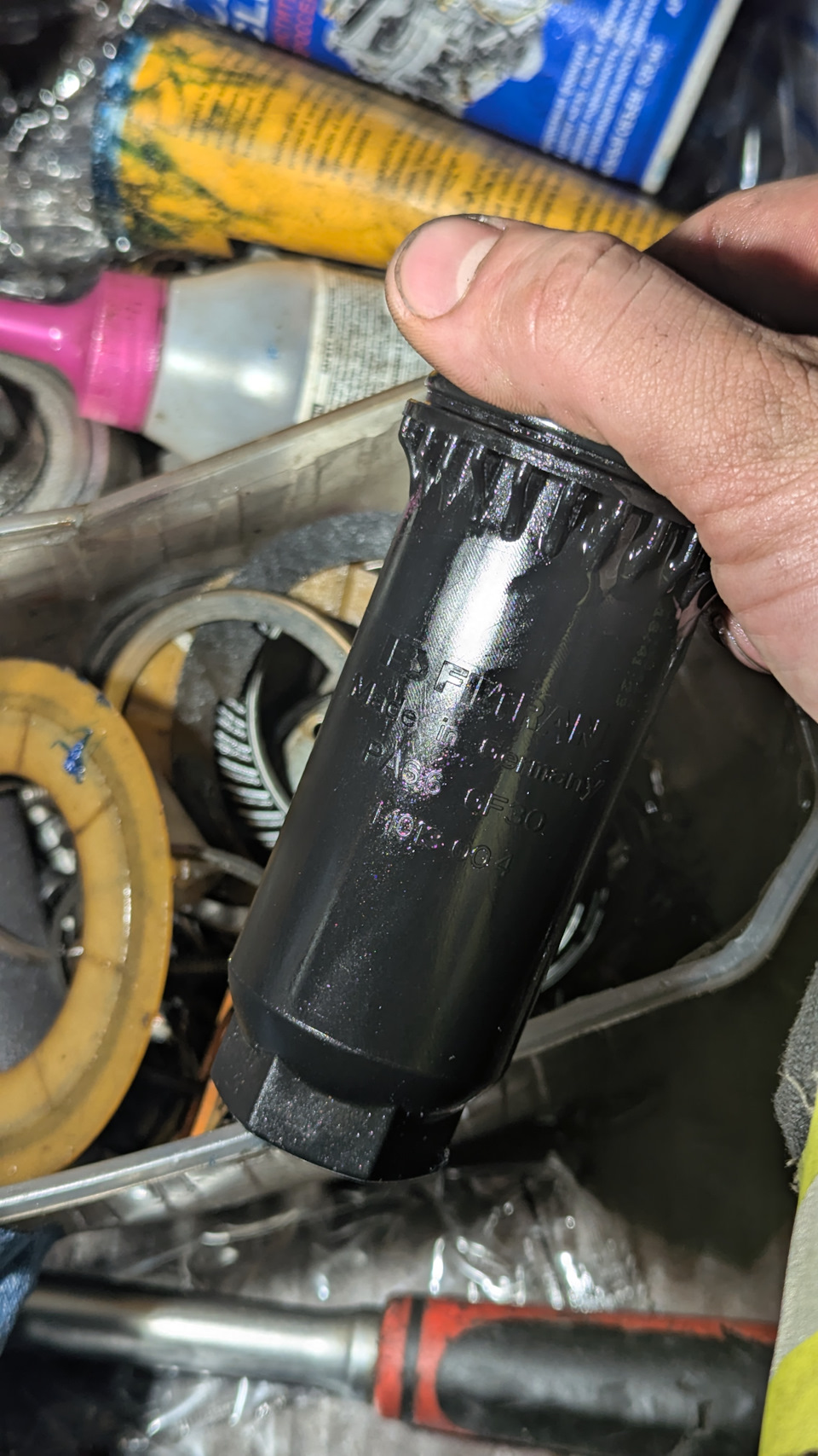 Замена масла в коробке DW6 (EDC6, DW6008) Renault Talisman 2.0 dсi ...