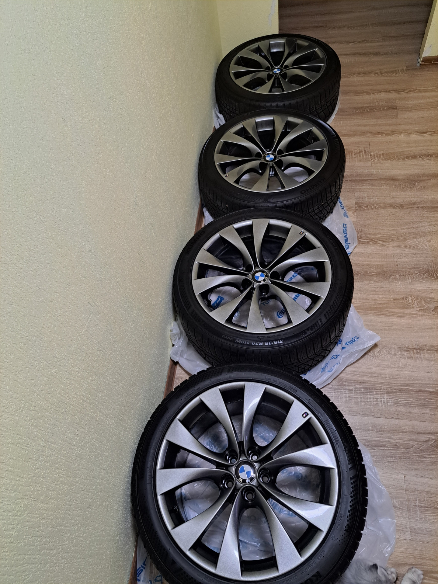 Зимний luck на 227 стиле. — BMW X5 (E70), 2 л, 2009 года | колёсные ...