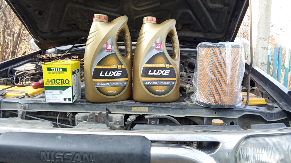 Регламентная замена масла и фильтров — Nissan Terrano R50, 3,2 л, 1996 года | плановое ТО | DRIVE2