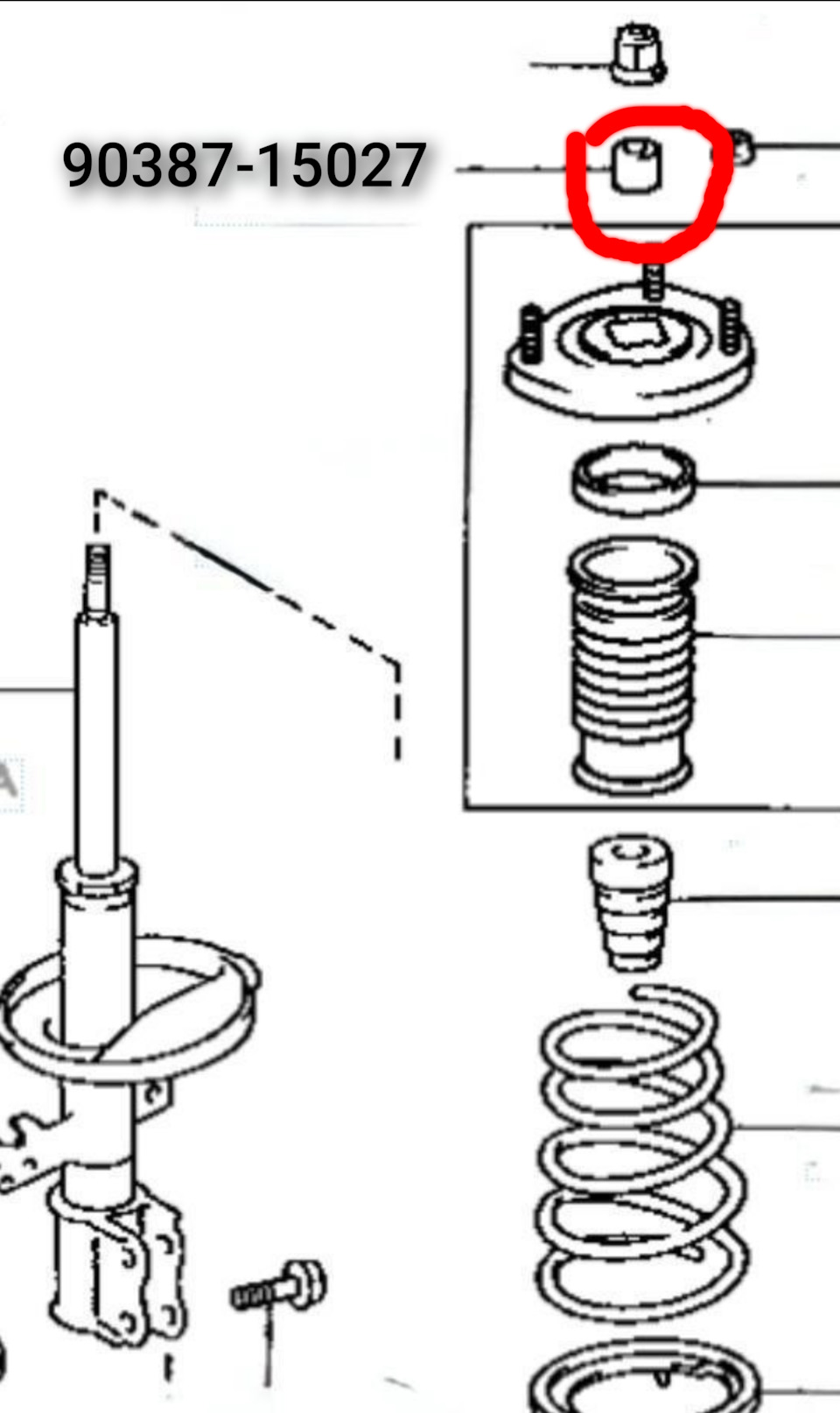 Заметка №2. Устранение стука в задней подвеске — Toyota Carina (6G), 1 ...