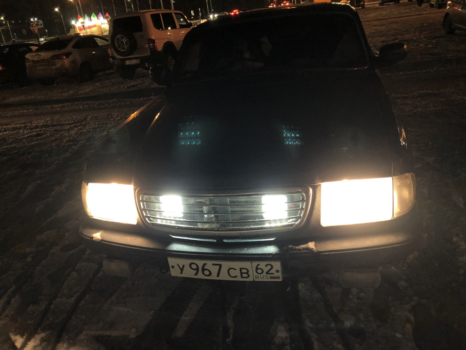 Установка новых фар BOSCH и ФСО на газ 3110 — ГАЗ 3110, 2,3 л, 1999 ...