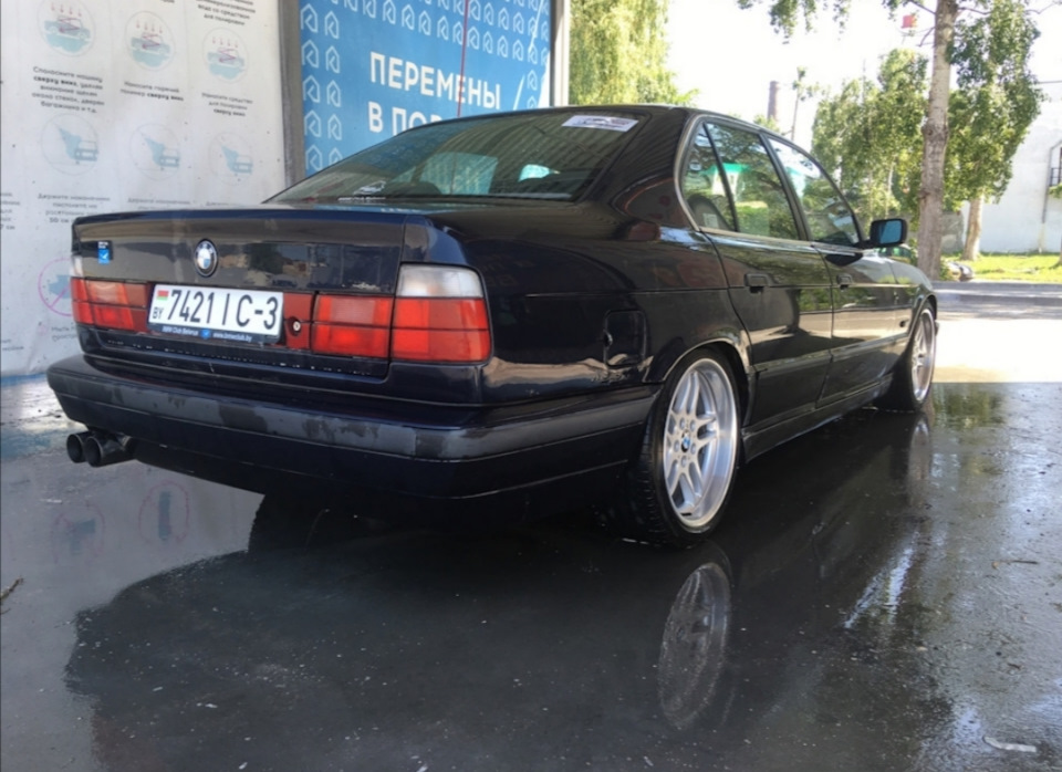 Кому задние пружины — 40mm — BMW 5 series (E34), 2 л, 1995 года ...
