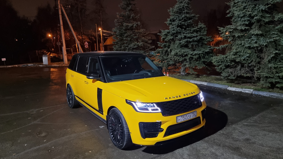 Проставки на Range Rover 20мм/25мм — Land Rover Range Rover (4G), 5 л ...