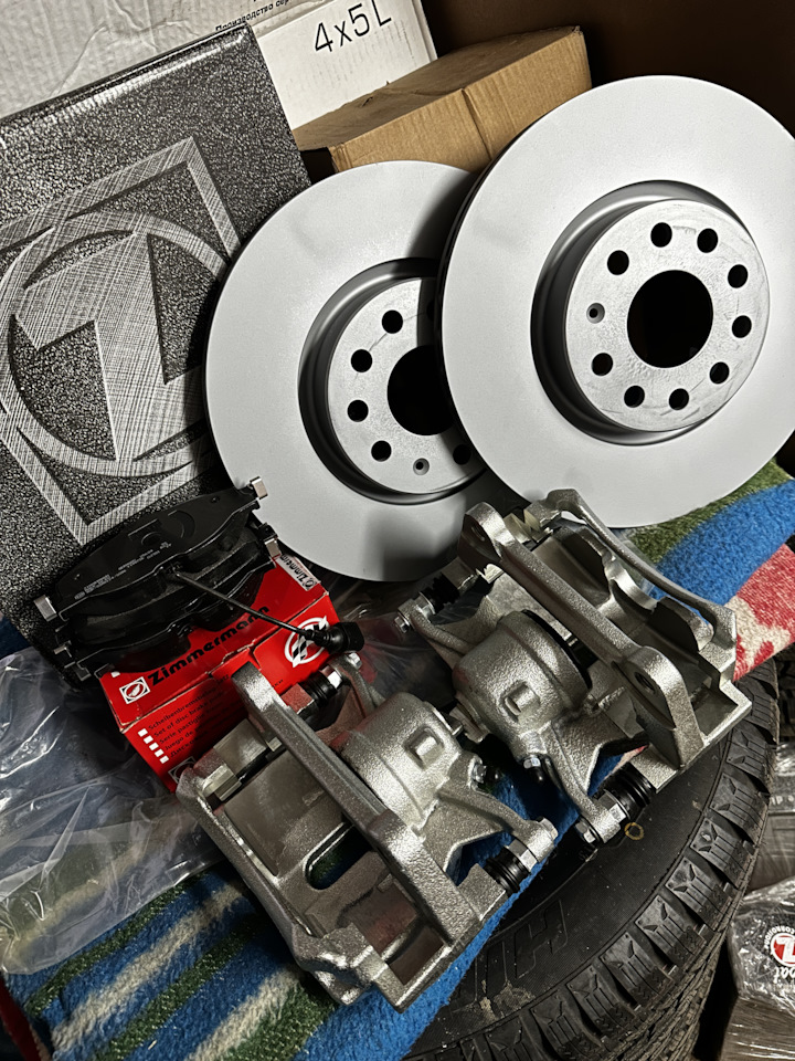 комплект 312 тормозов на Skoda Octavia A5 Mk2, Skoda Octavia A7 Mk3 ...