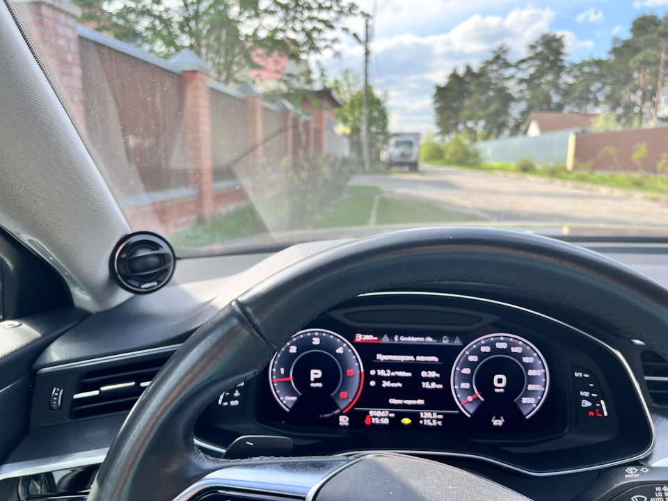 Стойки и уси — Audi A6 (C8), 3 л, 2019 года | автозвук | DRIVE2