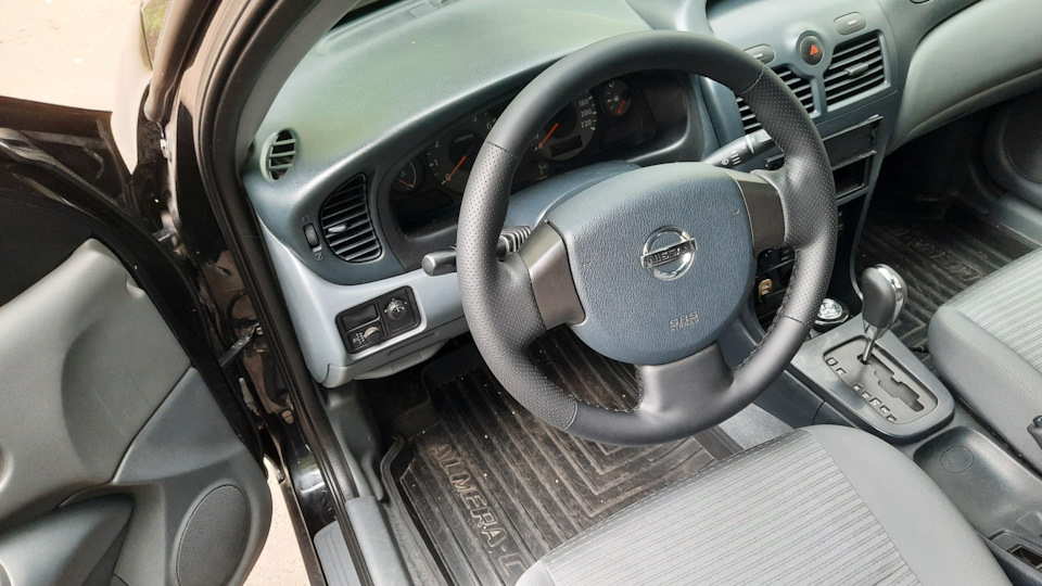 Руль — Nissan Almera Classic (B10), 1,6 л, 2008 года | тюнинг | DRIVE2