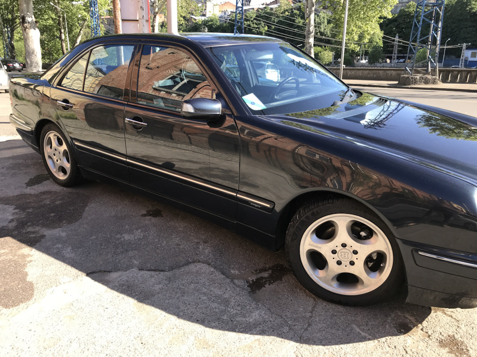 BRABUS Monoblock IV R17 225/50 — Mercedes-Benz E-class (W210), 2,2 л ...