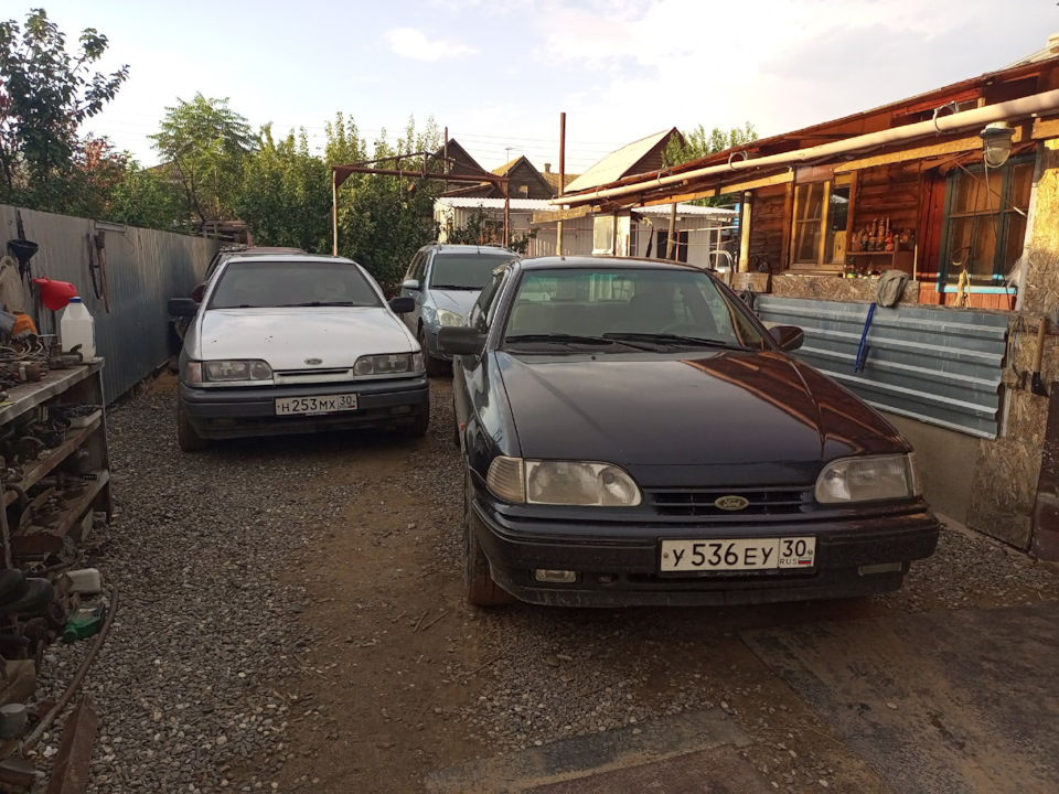 #24 Про мультируль и подшипник UCFL205 — Ford Scorpio I, 2 л, 1987 года ...