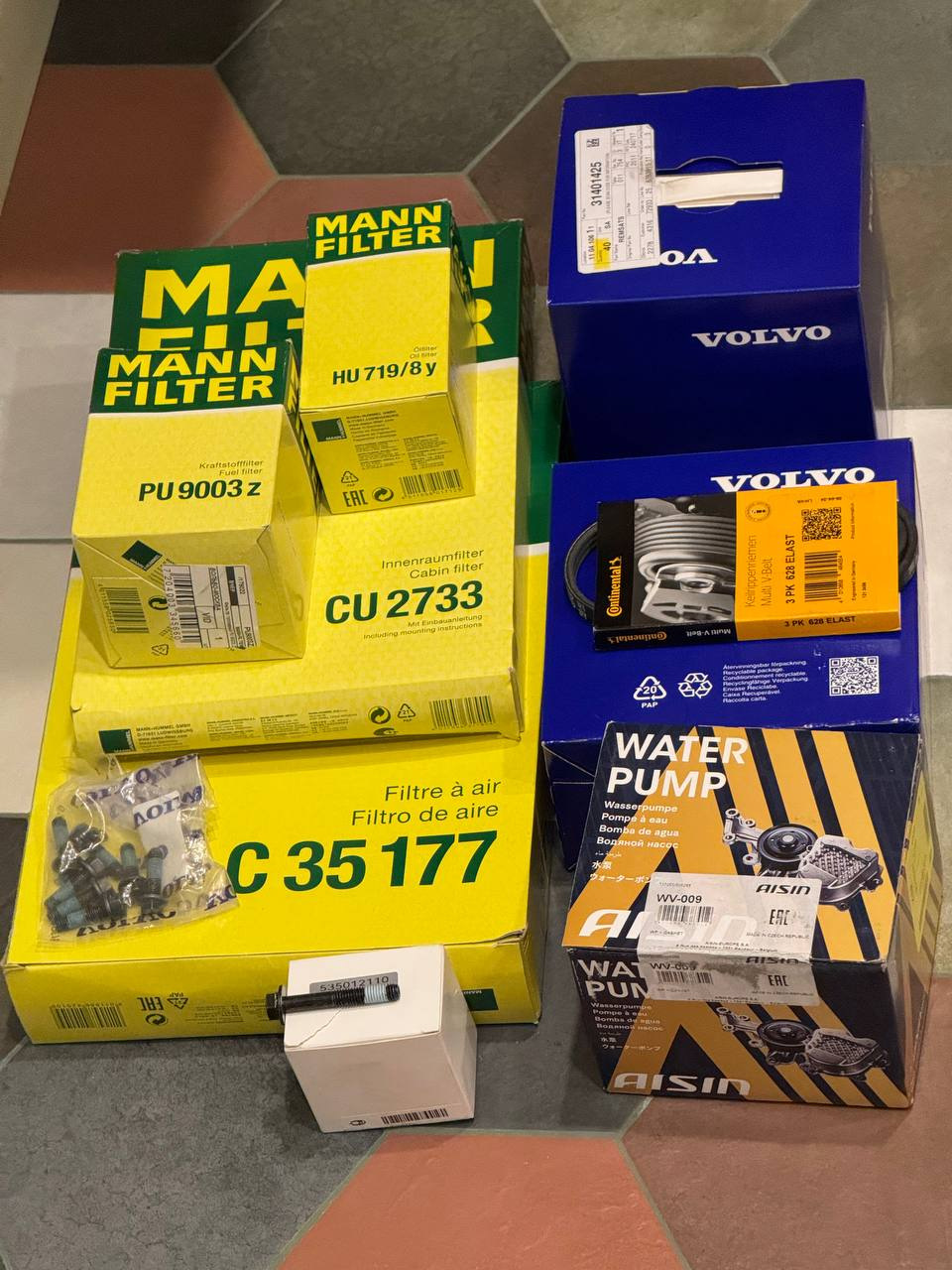 ТО-155000 км — Volvo XC70 III, 2,4 л, 2014 года | плановое ТО | DRIVE2