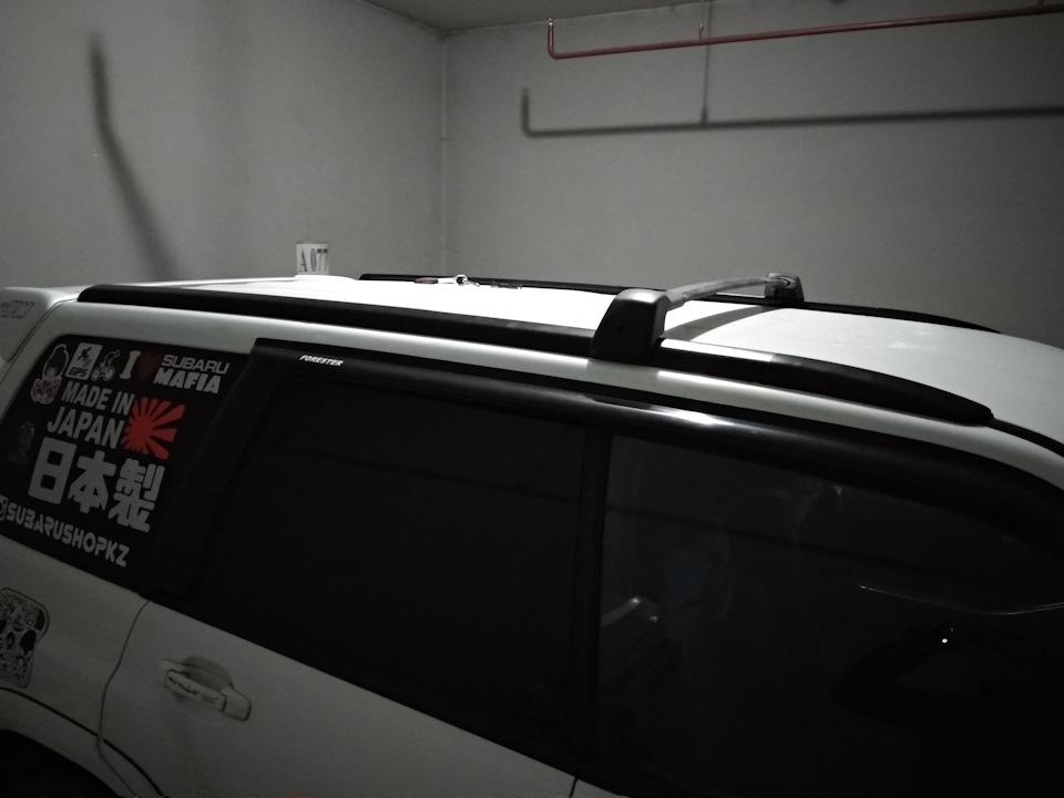 Продольные рейлинги STI — Subaru Forester (SF), 2 л, 2000 года ...