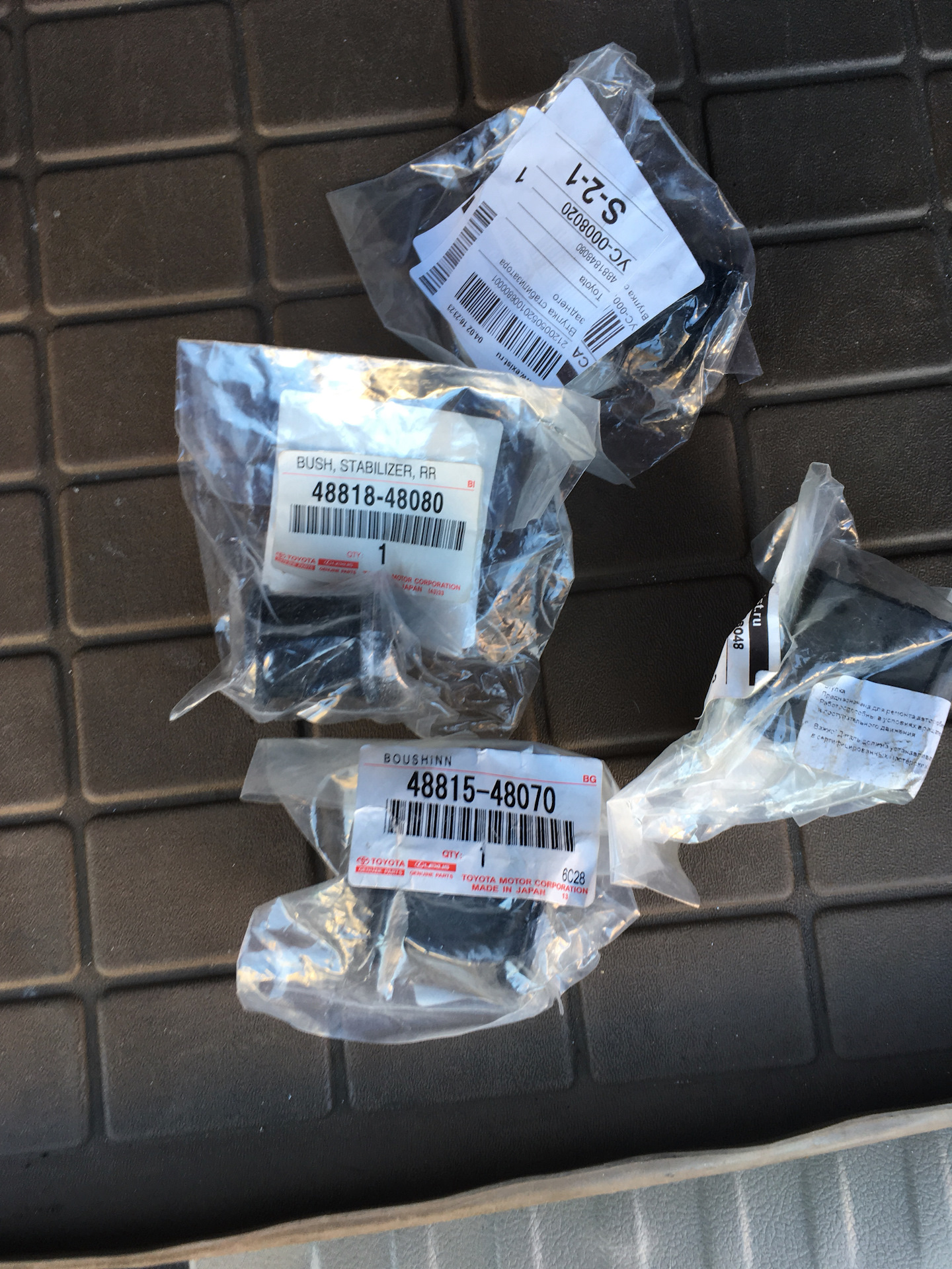 Ремонт задней подвески — Toyota Highlander (XU40), 3,5 л, 2011 года ...