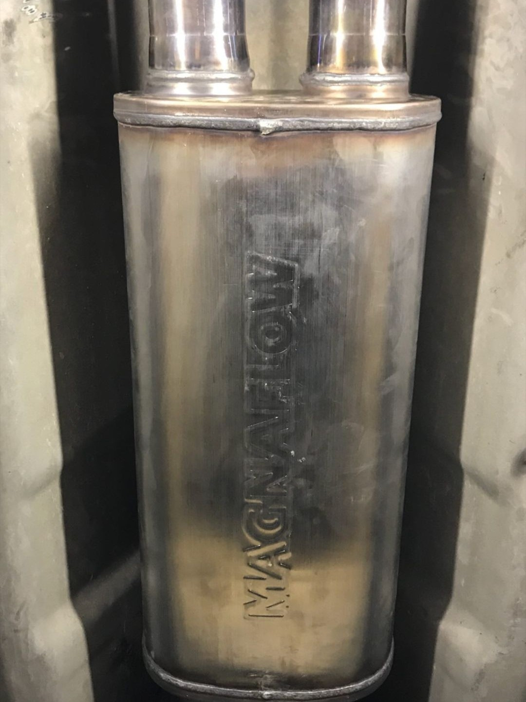 Custom exhaust. Part 3 — Chrysler Concorde (2G), 2,7 л, 2001 года ...