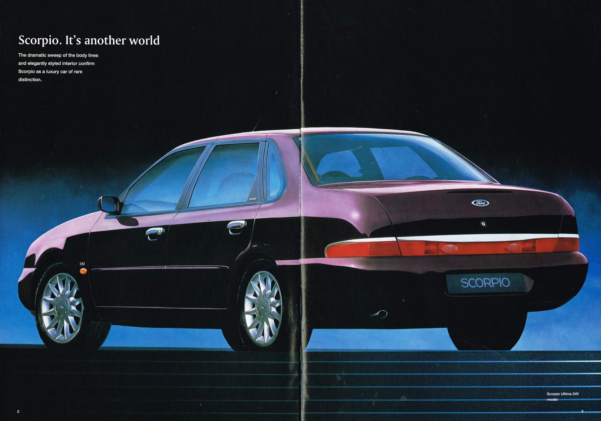 Brochure Ford Scorpio 1995 Edition 2 — DRIVE2