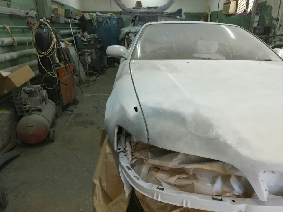 Восстановление после всех ДТП — Toyota Mark II (90), 2,5 л, 1993 года ...