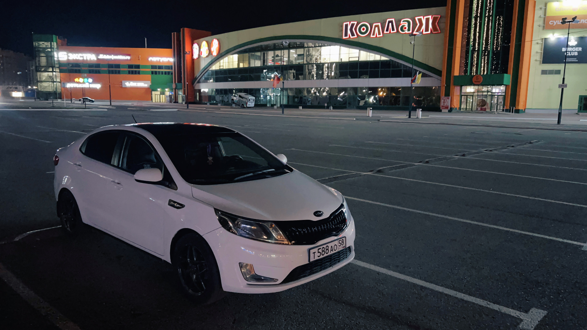 KIA Rio (3G) 1.6 бензиновый 2014 | “K2” Фиолет на DRIVE2