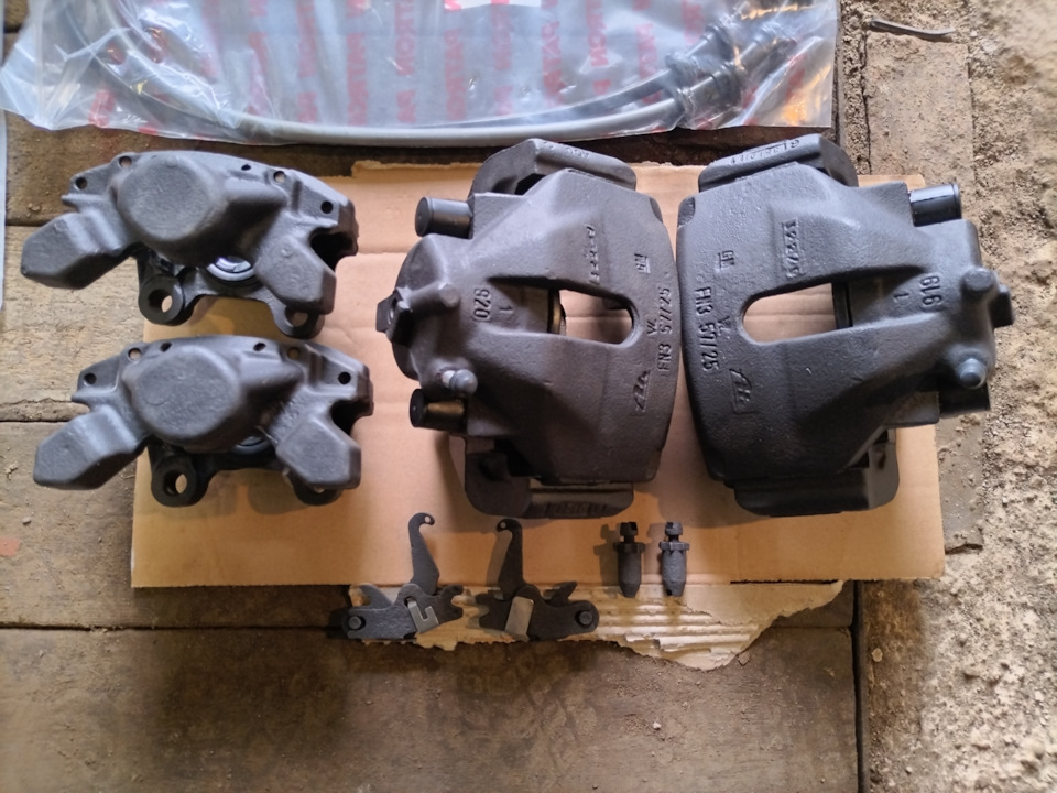 Отчет по тормозам — Opel Vectra B, 2,5 л, 1998 года | запчасти | DRIVE2