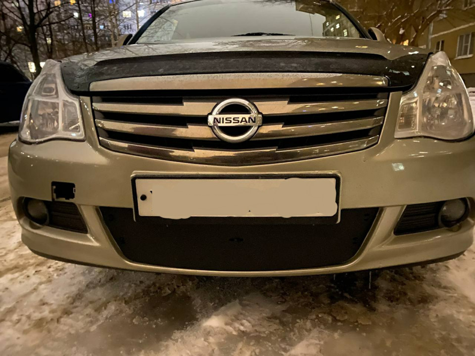 [33] Зимний тюнинг и стикербомб на минималках — Nissan Almera V (G11/15 ...