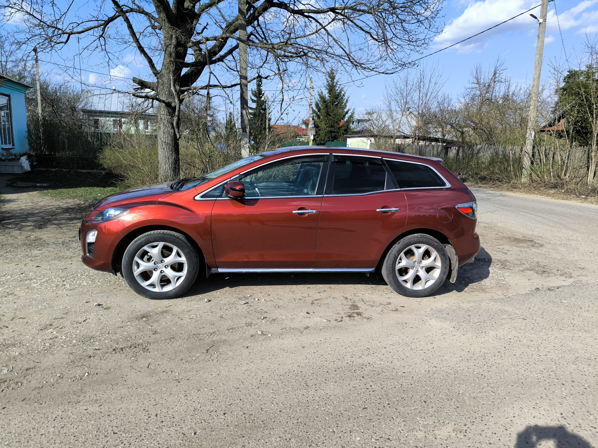 Покрасились! — Mazda CX-7, 2,3 л, 2011 года | кузовной ремонт | DRIVE2