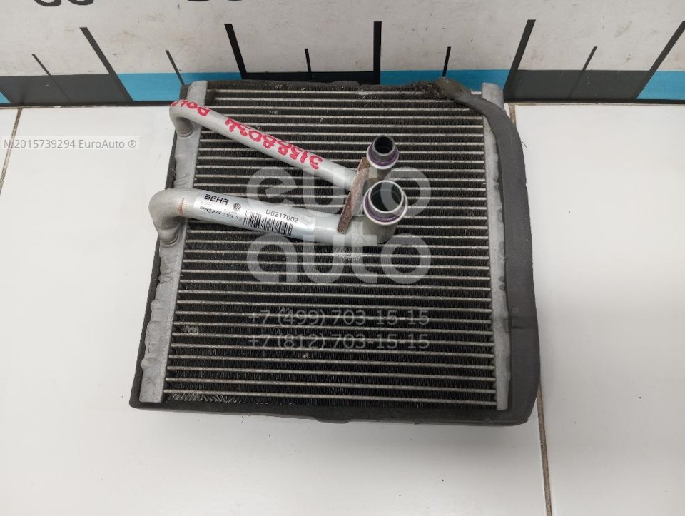 6Q0820103F Испаритель кондиционера VAG | Запчасти на DRIVE2