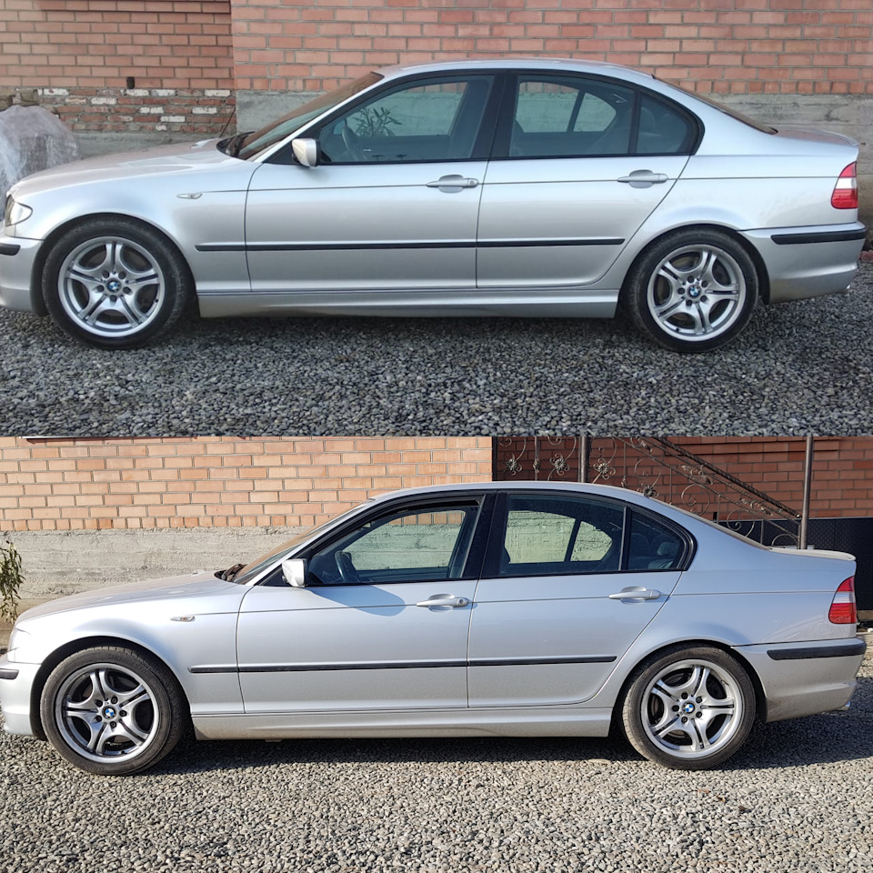 Передние стойки амортизатора S226A — BMW 3 series (E46), 3 л, 2003 года ...