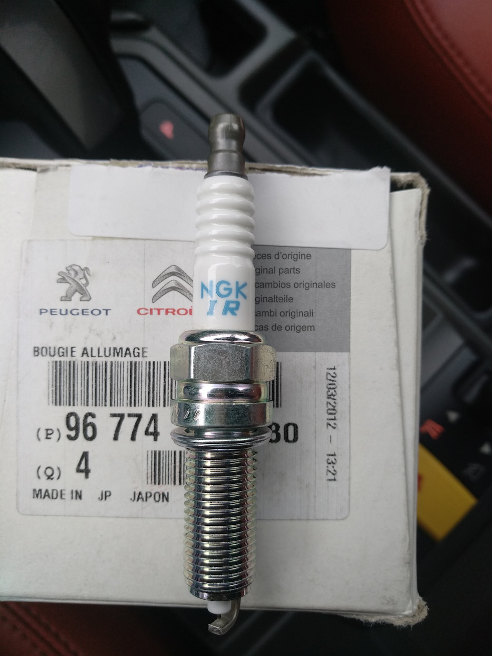 Выбор свечей для EP6 — Peugeot 508 (1G), 1,6 л, 2012 года | расходники ...