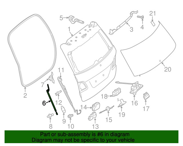 A1668901130 Механизм закрывания крышки багажника Mercedes | Запчасти на ...
