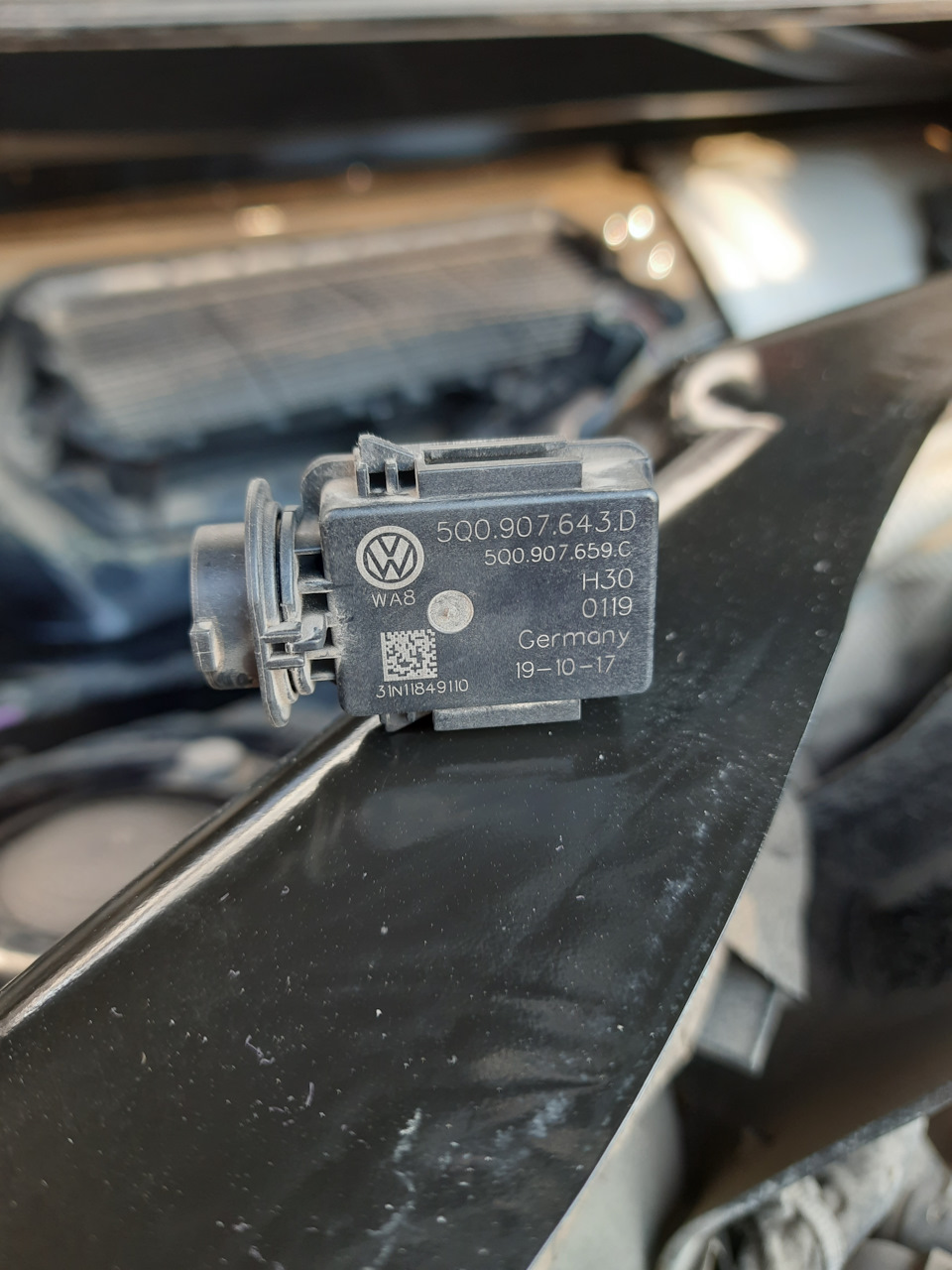 Датчик качества воздуха не работает — Volkswagen Tiguan (2G), 2 л, 2017 ...