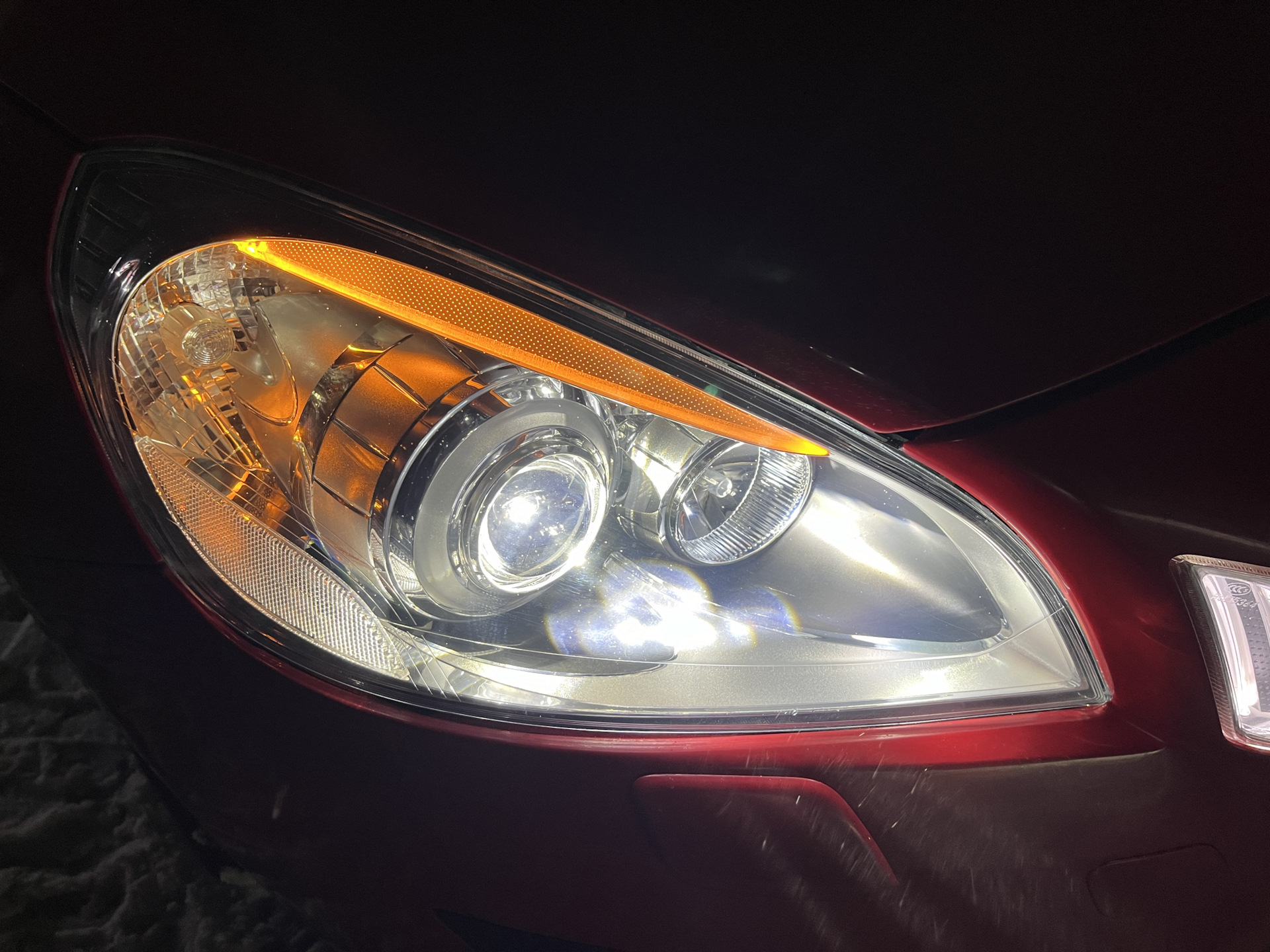 MATRIX BI-LED ledtechbeams 5500K — Volvo S60 (2G), 2,5 л, 2012 года | тюнинг | DRIVE2