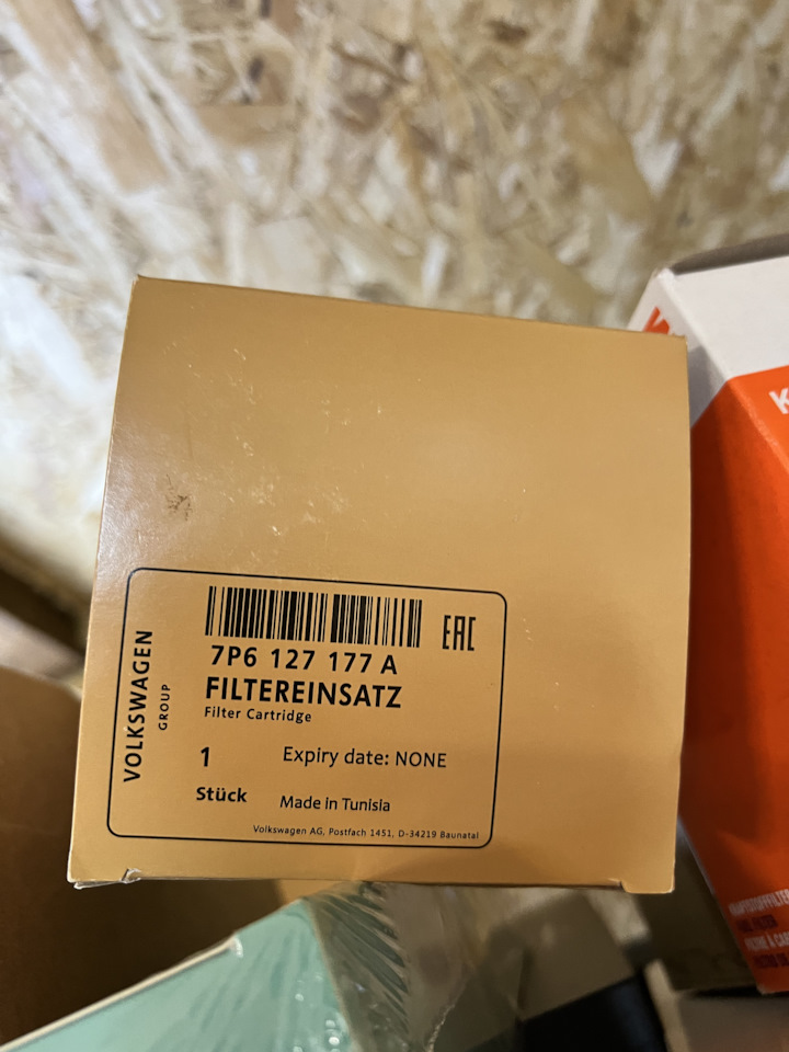 Фильтр топливный на Volkswagen Touareg (2G). | 3 500 ₽ в городе Ногинск ...