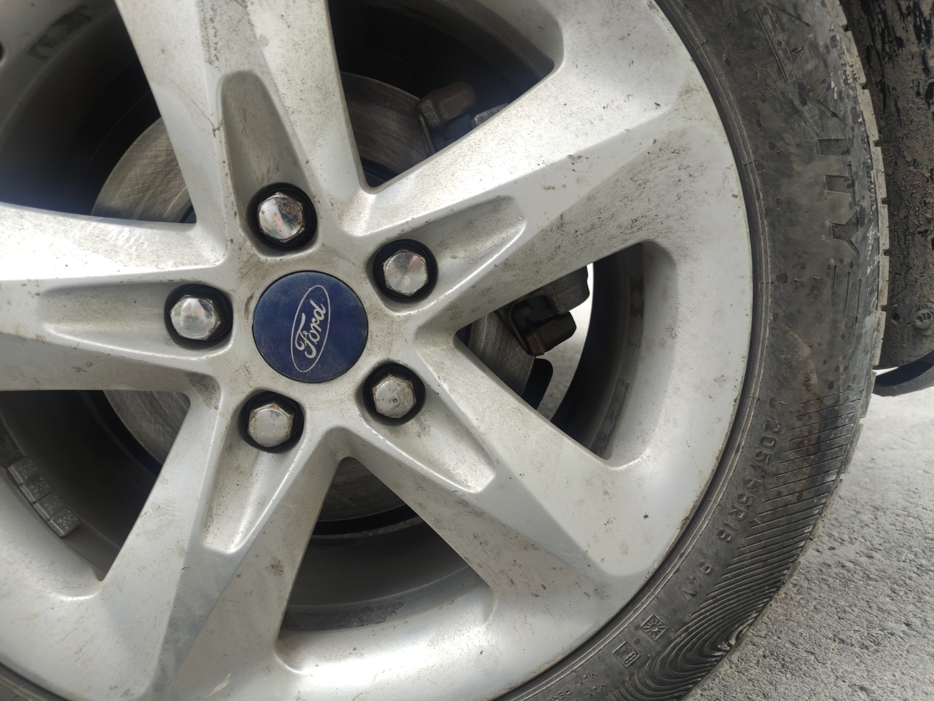 Дисковые тормоза — Ford Focus Hatchback II, 1,6 л, 2008 года | тюнинг ...