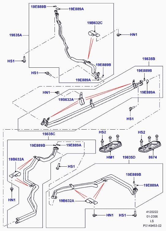 Подготовка к отрыву кузова(Трубки заднего кондицинера) — Land Rover ...