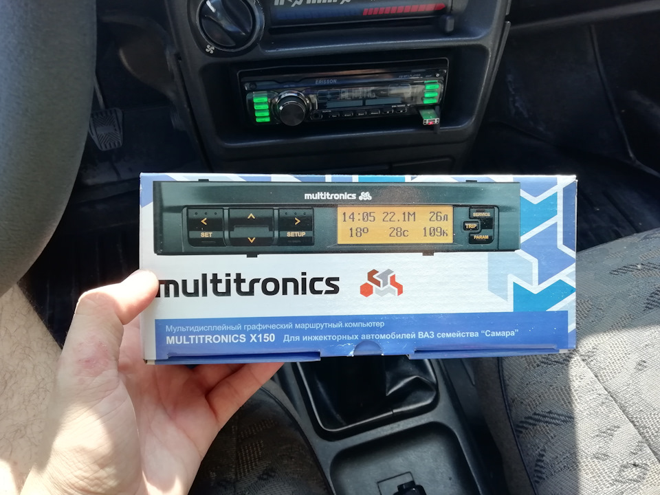 #15 Multitronics X150 — Lada 21099, 1,5 л, 2002 года | аксессуары | DRIVE2