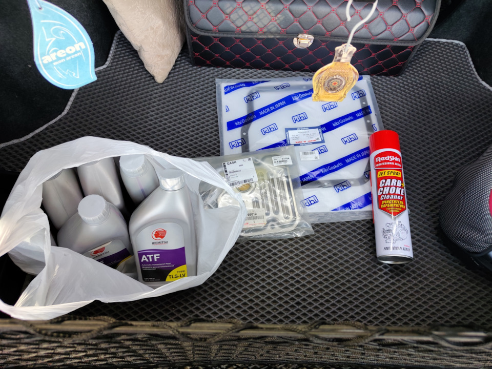 Замена масла в АКПП и осмотр ходовки. — Toyota Camry (XV40), 2,4 л ...