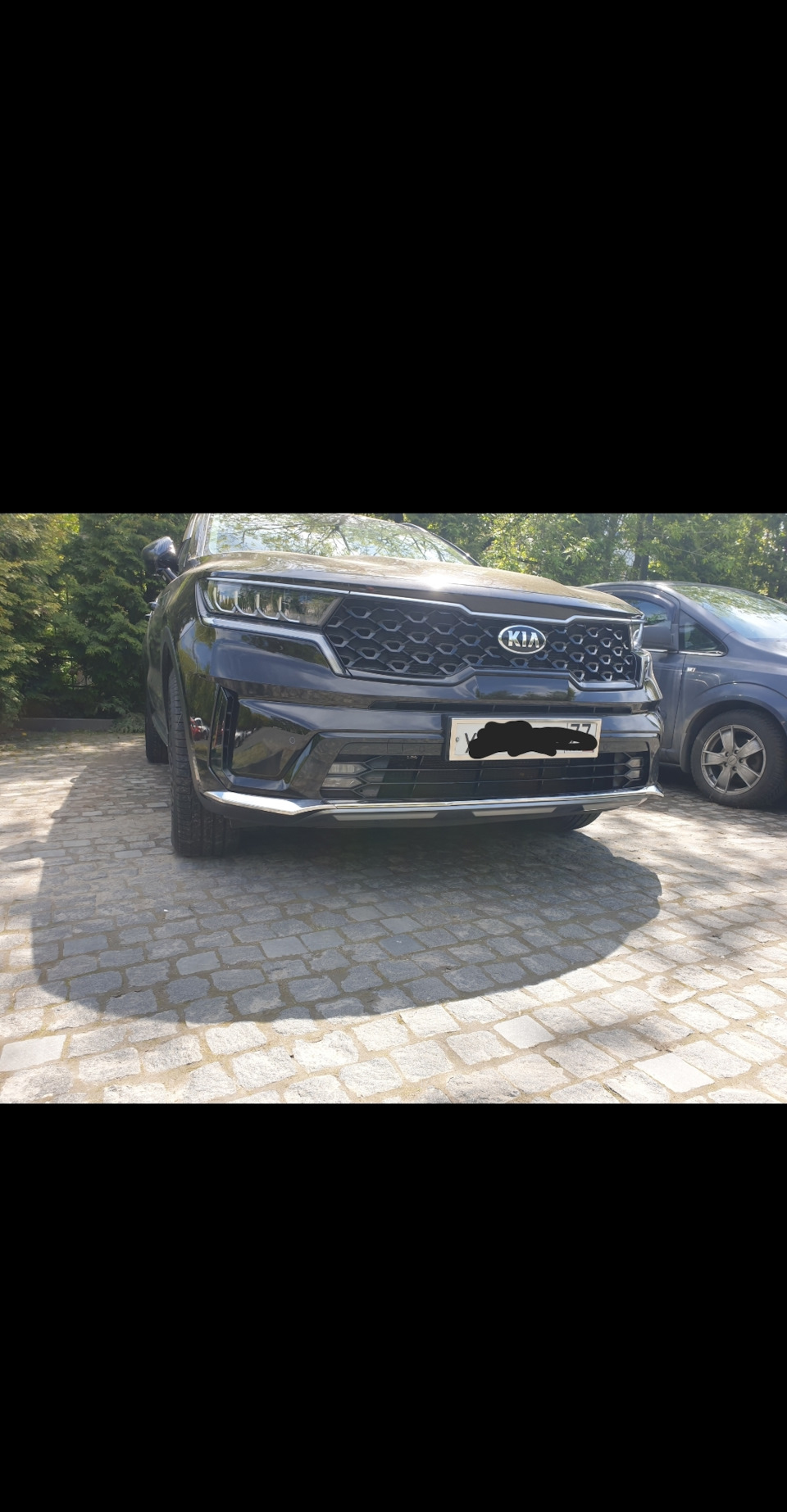 бампер — KIA Sorento (4G), 2,5 л, 2021 года | аксессуары | DRIVE2
