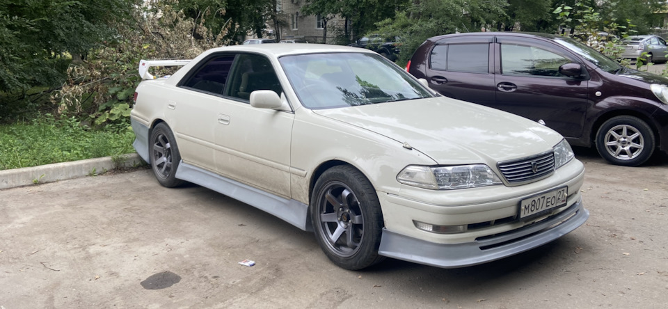 Обвес vertex и губа sportline — Toyota Mark II (100), 2,5 л, 1999 года | тюнинг | DRIVE2