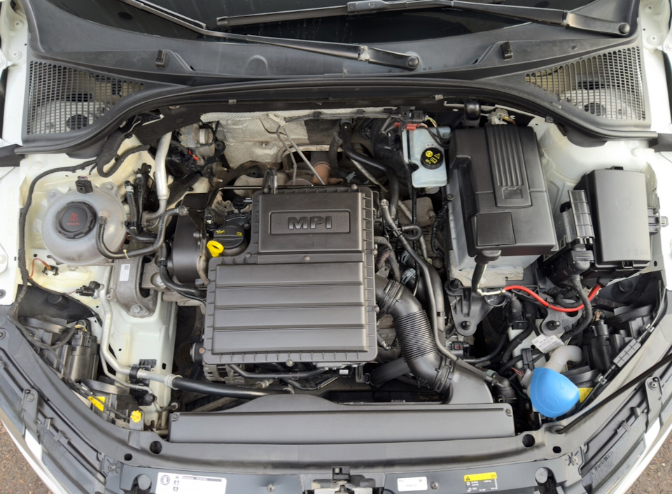 Мойка двигателя на Skoda Octavia A7 Fl — Skoda Octavia A7 Mk3 1 6 л
