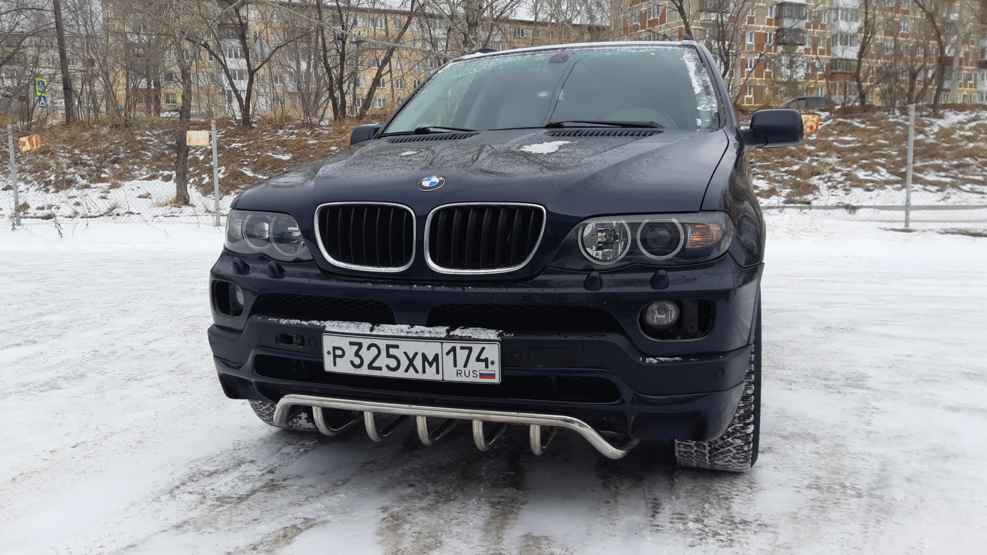 Ретрофит. Установка hella 3r — BMW X5 (E53), 3 л, 2006 года | другое | DRIVE2