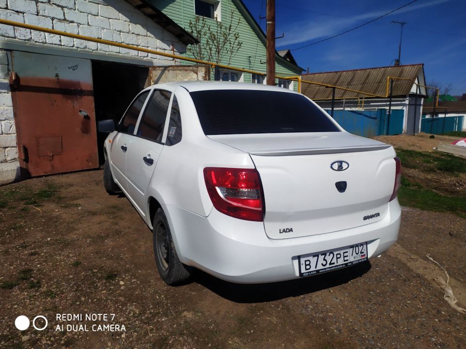 Дактейл и ништячки — Lada Гранта, 1,6 л, 2013 года | стайлинг | DRIVE2