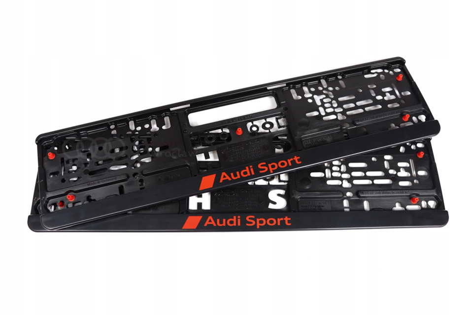 Новые рамки номера Audi Sport — Audi Q5 (1G), 2 л, 2010 года ...