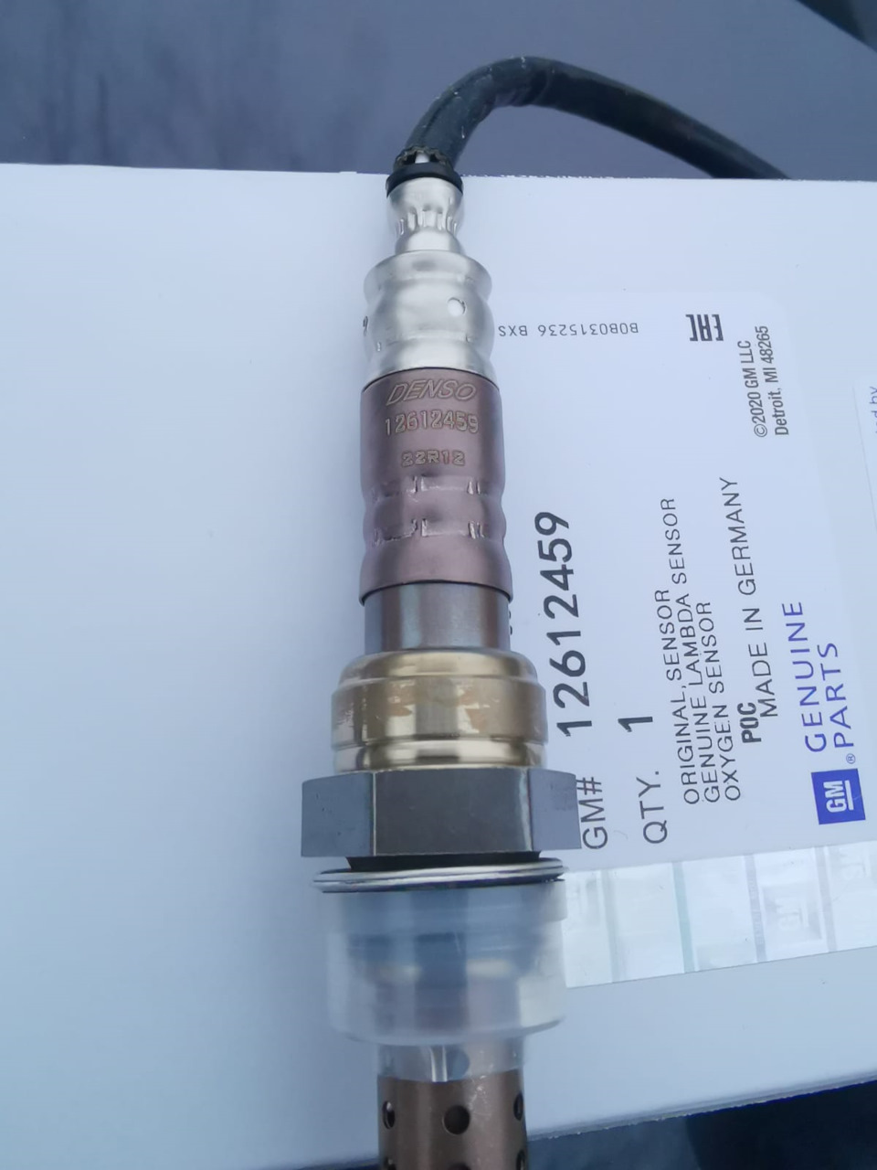 12612459 Кислородный датчик GM | Запчасти на DRIVE2