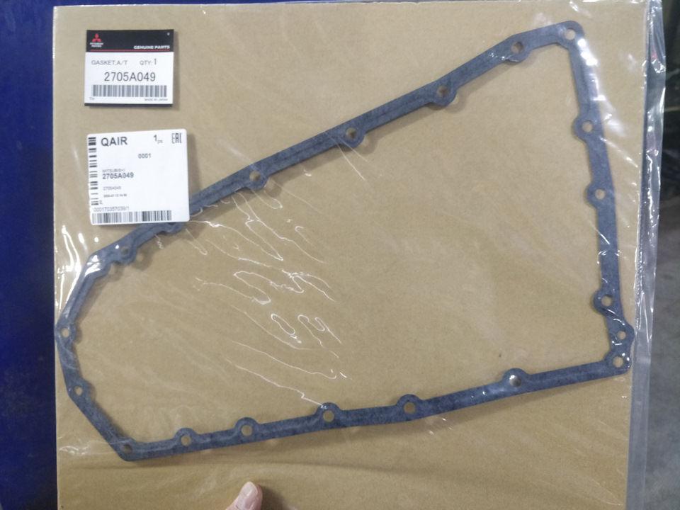 2705A049 Прокладка масляного поддона акпп Mitsubishi | Запчасти на DRIVE2