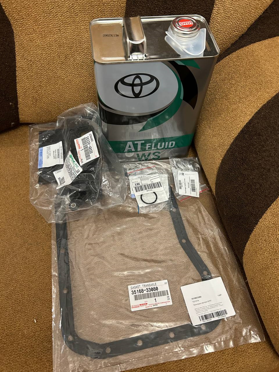 Замена масла в АКПП (Aisin U660e) — Toyota Camry (XV40), 3,5 л, 2006 ...